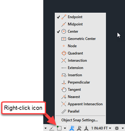 AutoCAD basic creation and editing