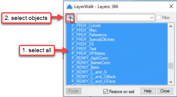 Layers and their properties