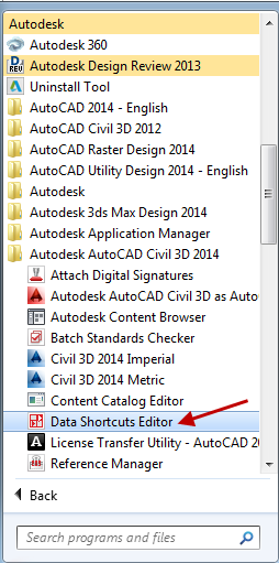 Merging Civil 3D project files, directories, and data shortcuts