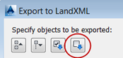Export LandXML files