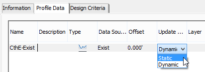 Create best fit profile