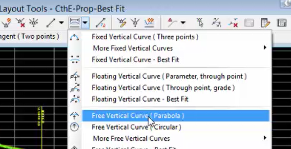 Create best fit profile