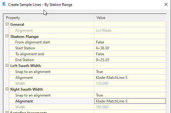 Earthwork quantities