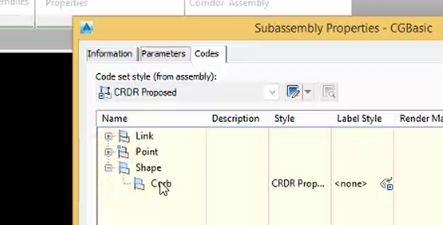 Subassembly elements